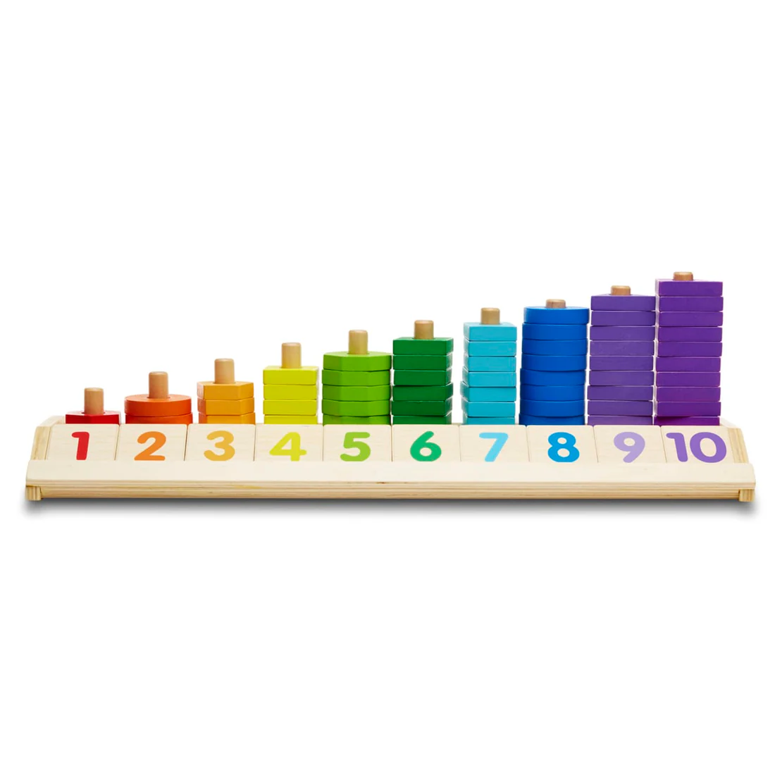 Counting Shape Stacker - Keimen Kids
